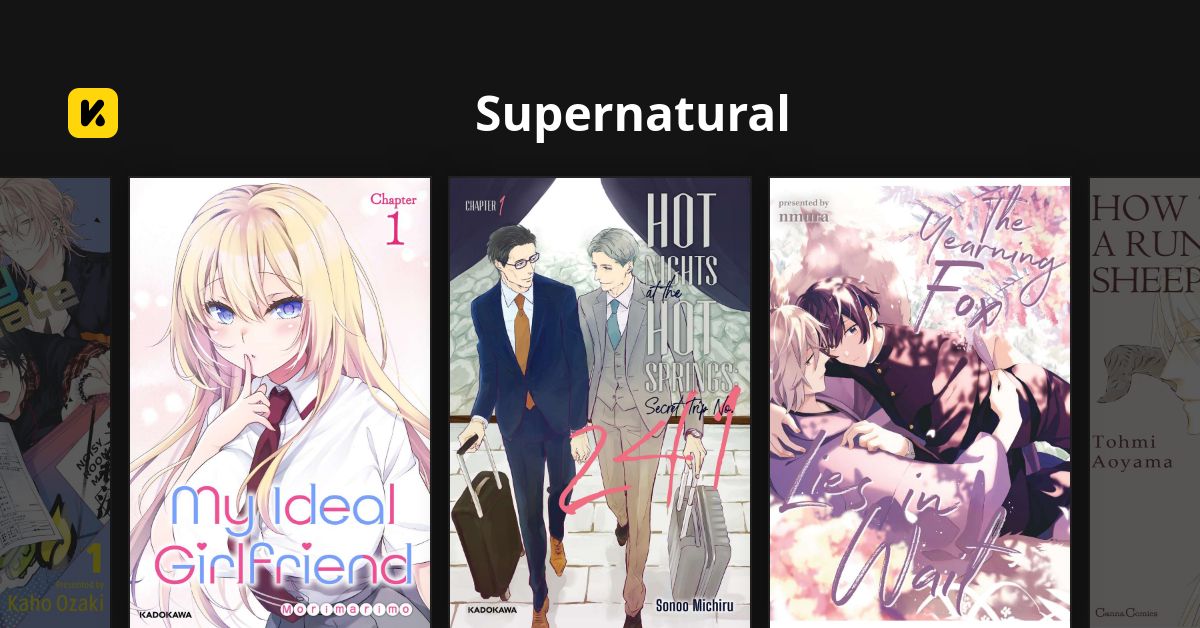 Bl & Supernatural | Read The Latest Manga, Manhua, Webtoon and Comics ...