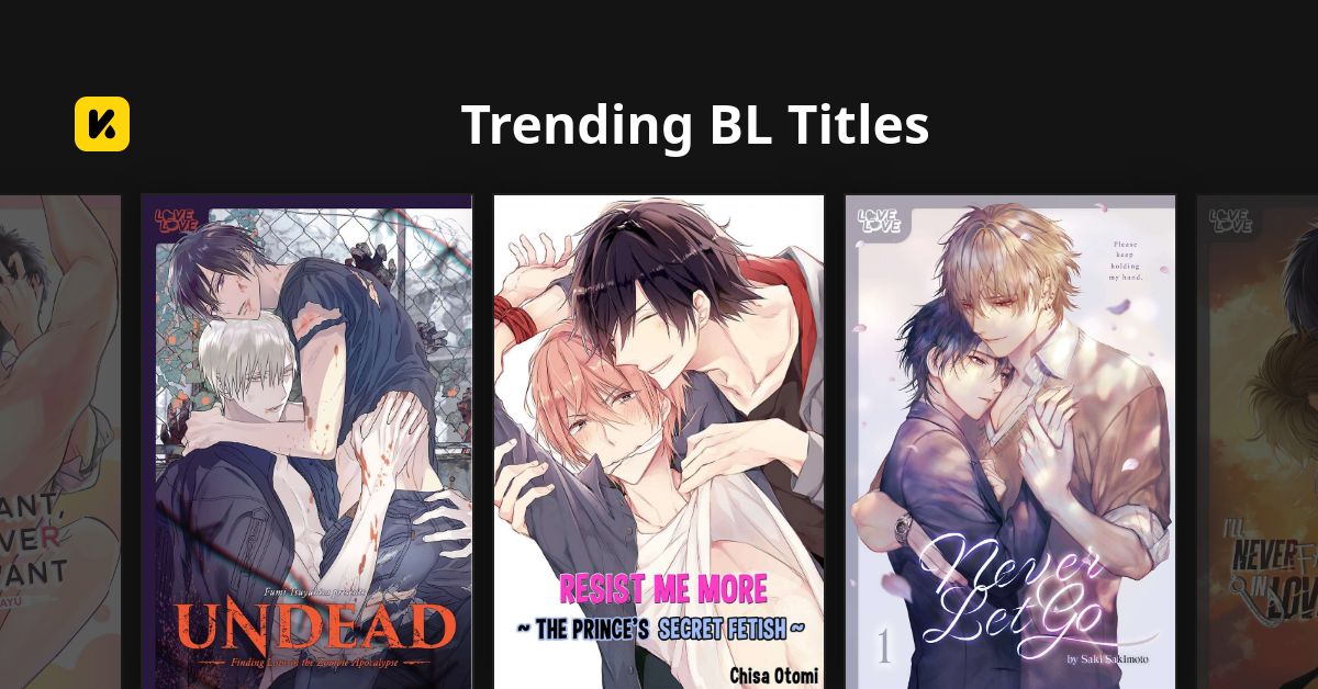 Trending BL Titles On INKR Comics