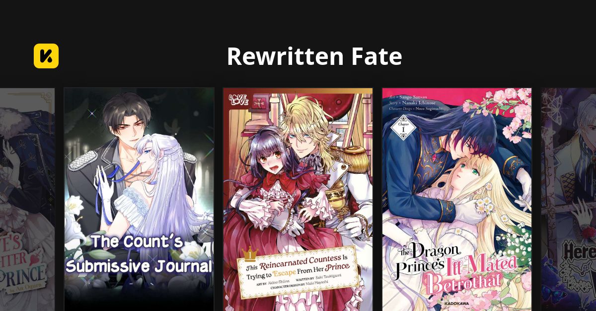 Rewritten Fate | Read The Latest Manga, Manhua, Webtoon and Comics on INKR!