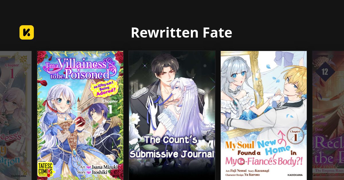 Rewritten Fate | Read The Latest Manga, Manhua, Webtoon and Comics on INKR!