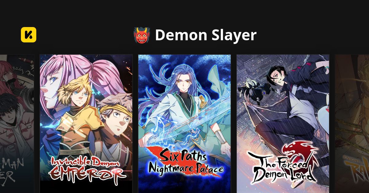 👹 Demon Slayer | Read The Latest Manga, Manhua, Webtoon and Comics on INKR!