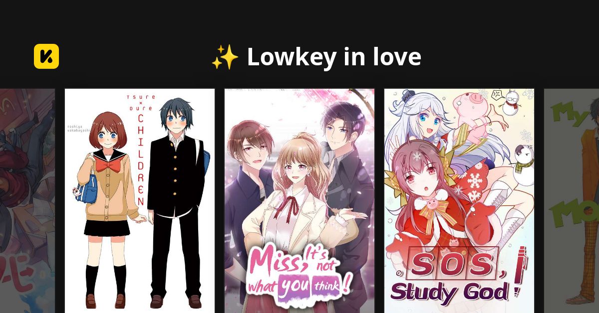 Lowkey in love | Read The Latest Manga, Manhua, Webtoon and Comics on INKR!