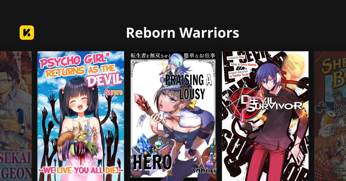Reborn Warriors | Read The Latest Manga, Manhua, Webtoon and Comics on ...