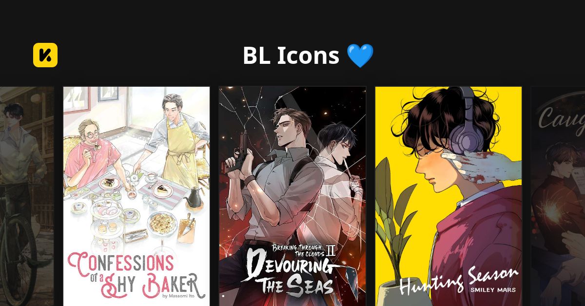 BL Icons 💙 | Read The Latest Manga, Manhua, Webtoon and Comics on INKR!