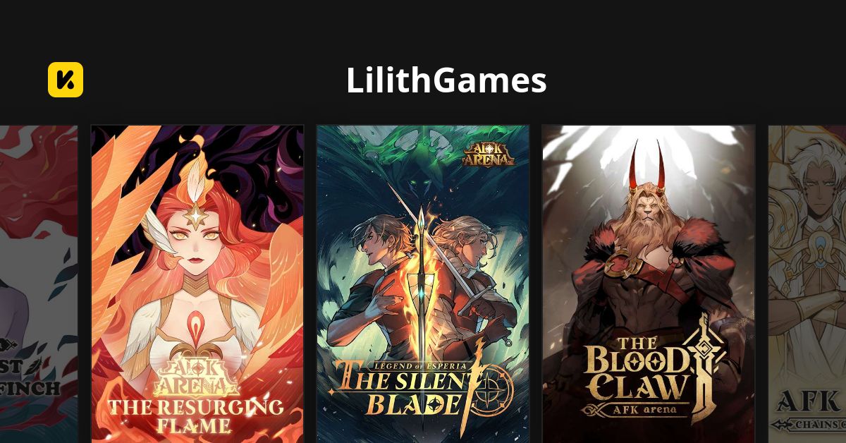 Lilith Games | Read The Latest Manga, Manhua, Webtoon and Comics on INKR!