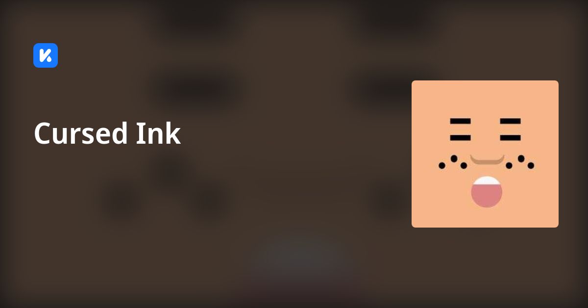 Cursed Ink