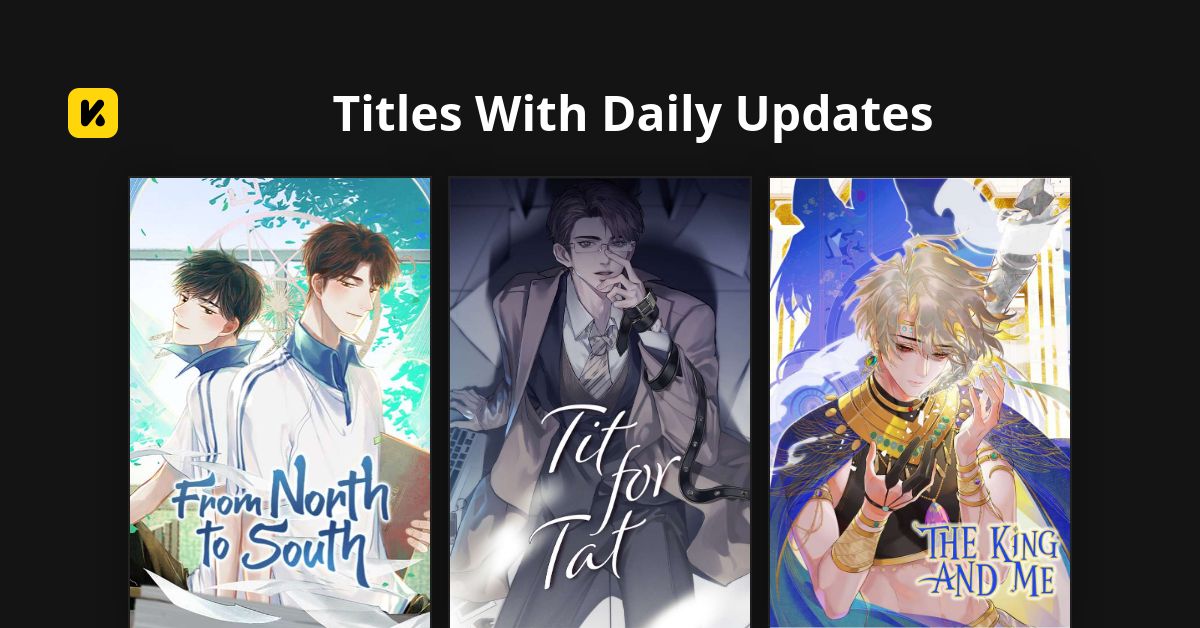 Titles With Daily Updates On INKR Comics