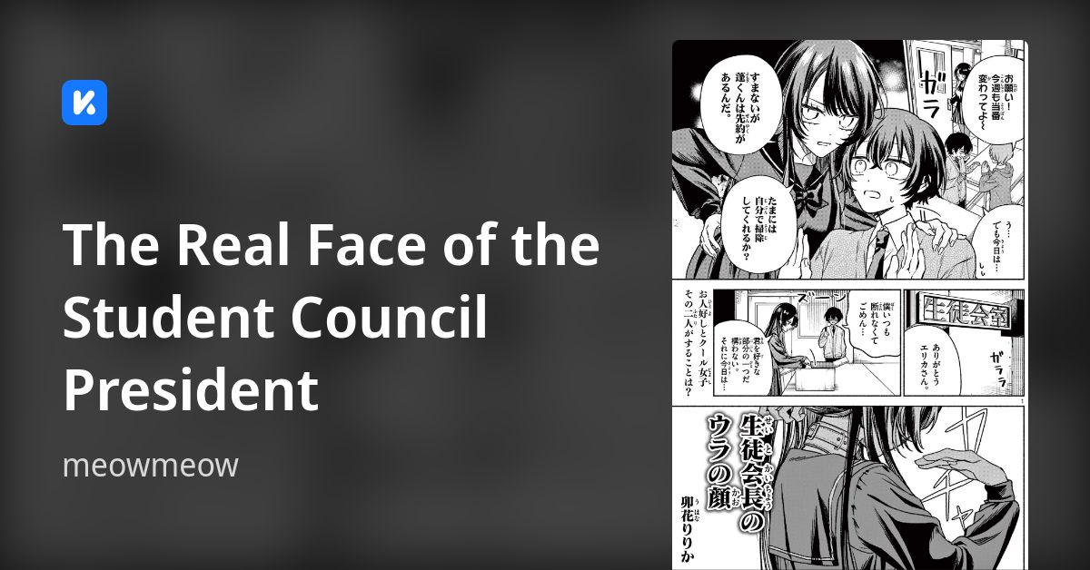 The Real Face of the Student Council President