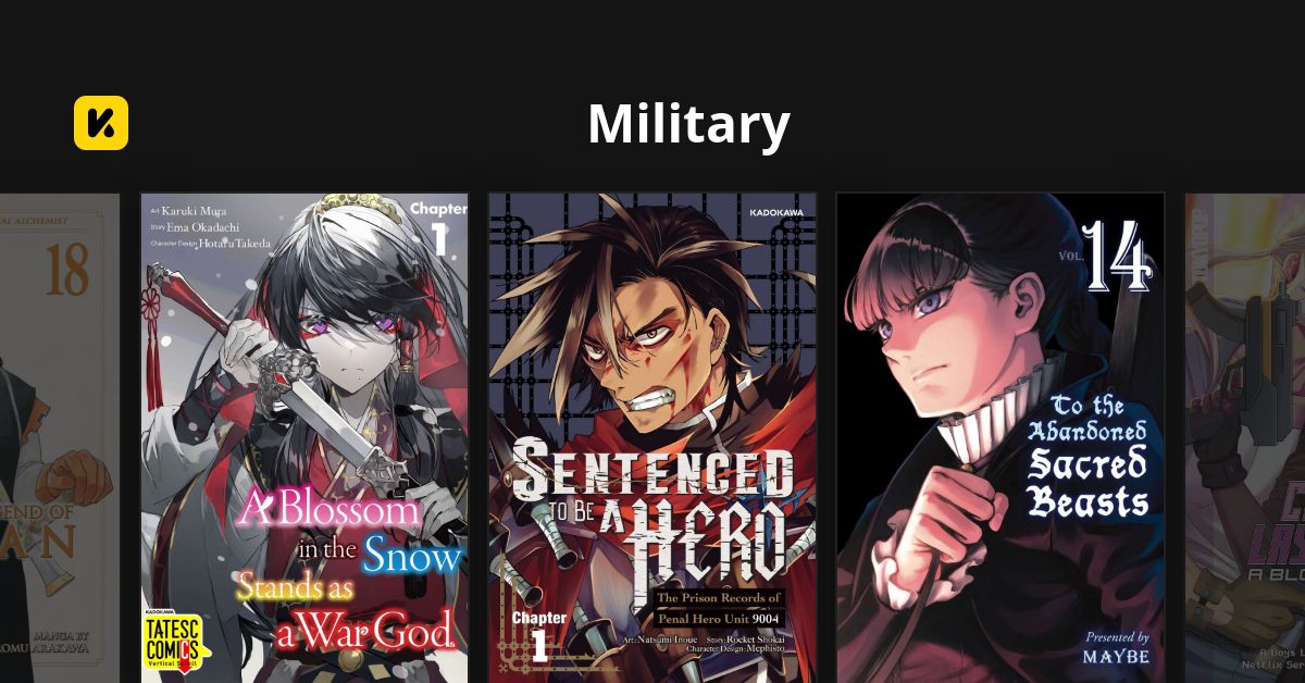 Manga & Military | Read The Latest Manga, Manhua, Webtoon and Comics on ...