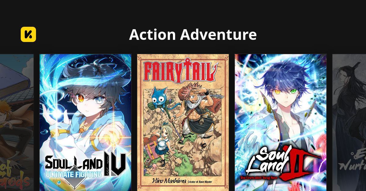 Action Adventure | Read The Latest Manga, Manhua, Webtoon and Comics on ...