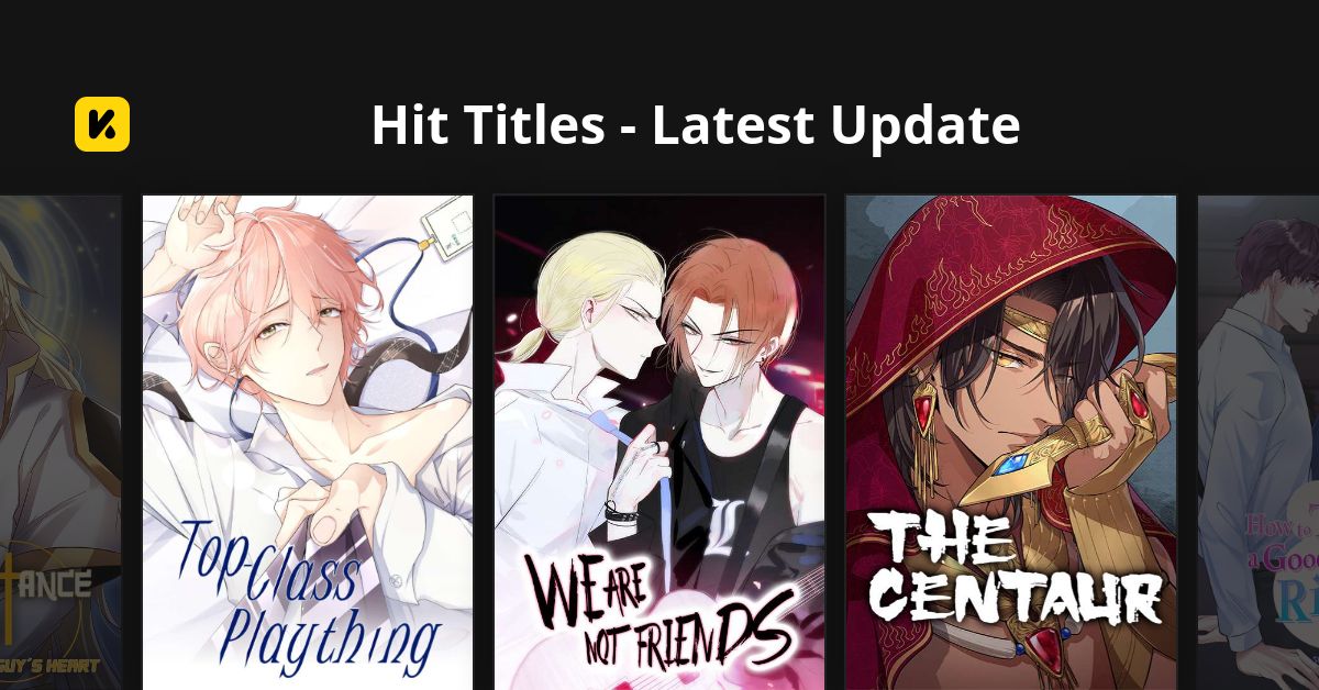 Hit Titles - Latest Update | Read The Latest Manga, Manhua, Webtoon and ...