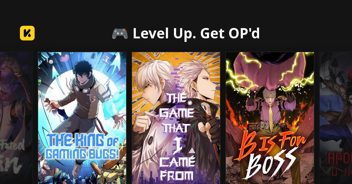 рџћ Level Up Get Op D Read The Latest Manga Manhua Webtoon And