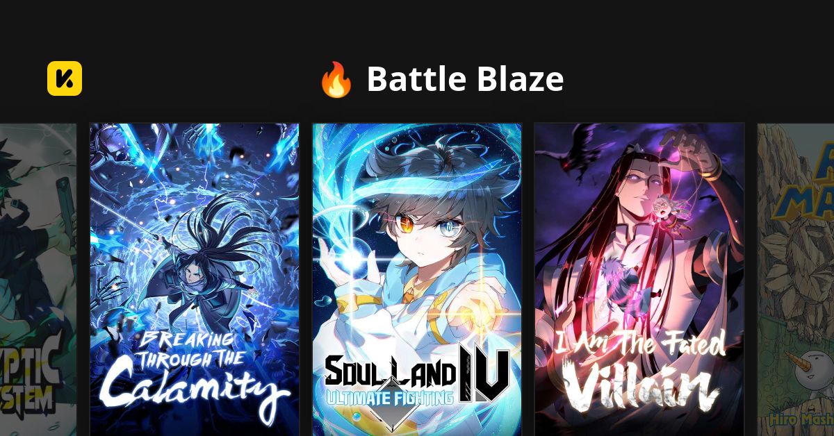 🔥 Battle Blaze | Read The Latest Manga, Manhua, Webtoon and Comics on INKR!