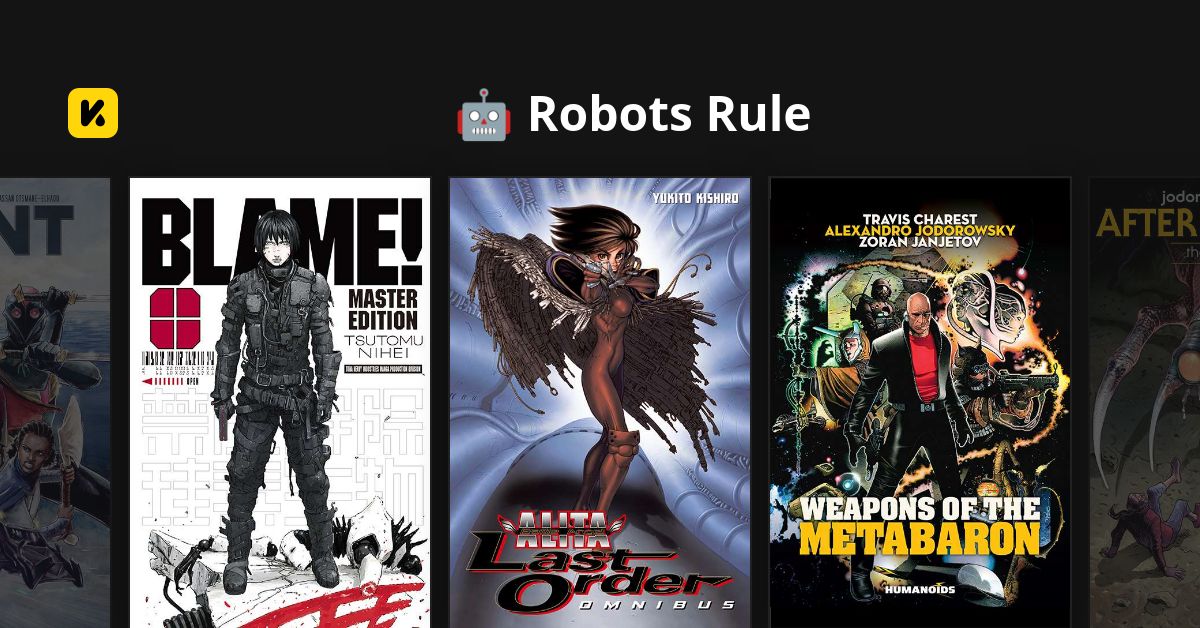 🤖 Robots Rule | Read The Latest Manga, Manhua, Webtoon and Comics on INKR!