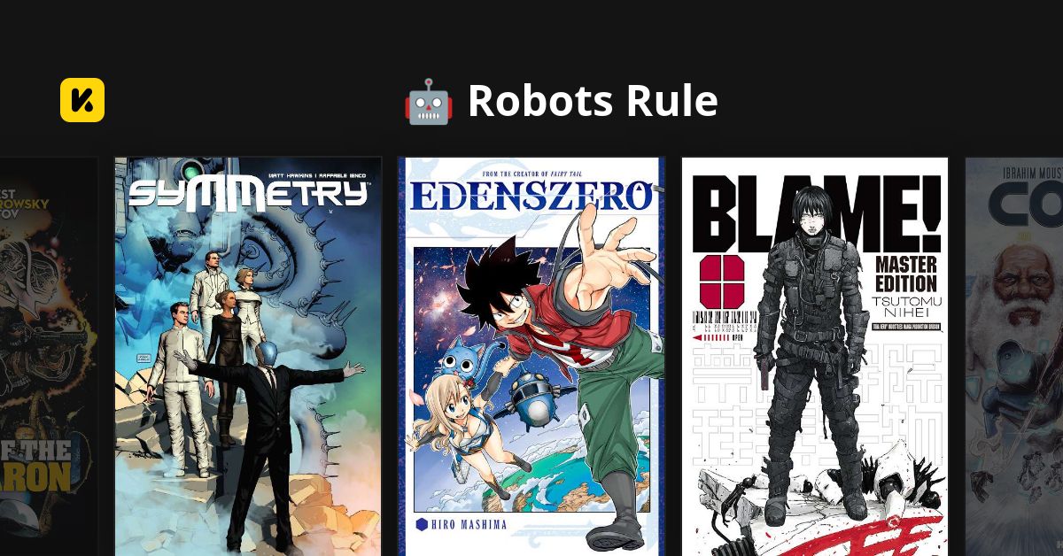 🤖 Robots Rule | Read The Latest Manga, Manhua, Webtoon and Comics on INKR!