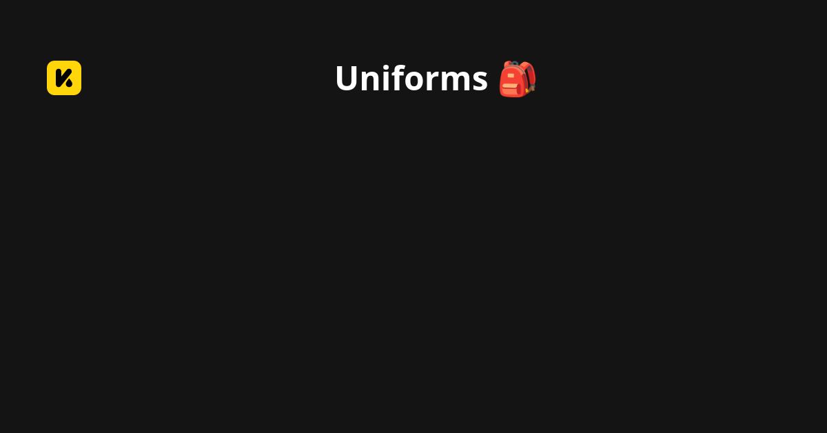 Uniforms 🎒 | Read The Latest Manga, Manhua, Webtoon and Comics on INKR!