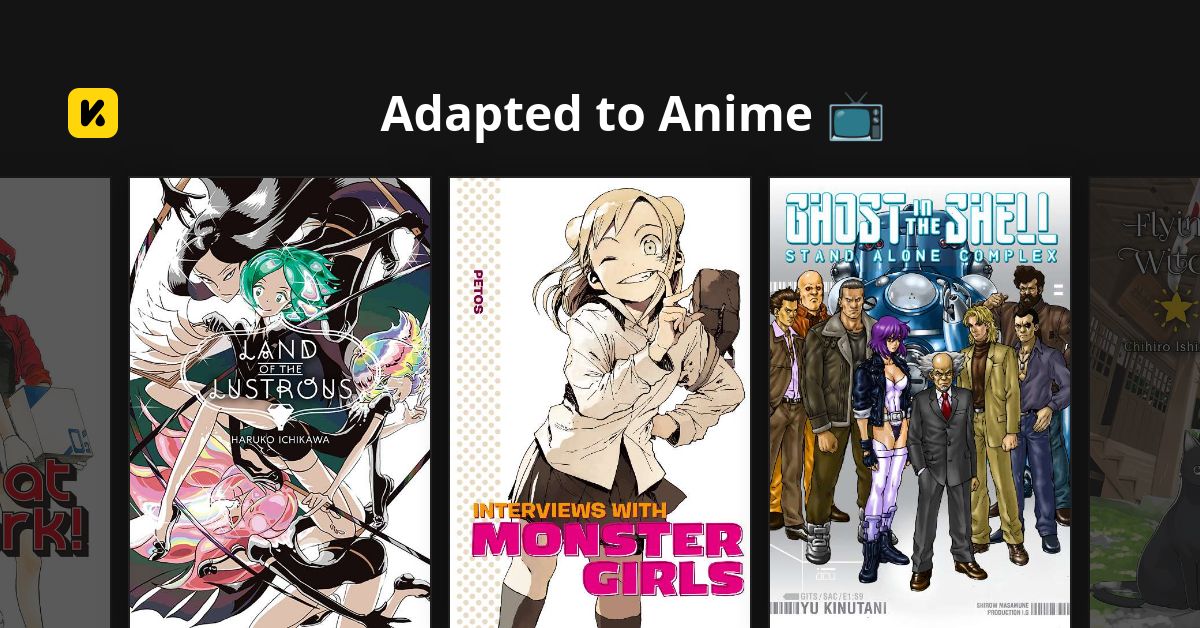 Adapted to Anime 📺 | Read The Latest Manga, Manhua, Webtoon and Comics ...