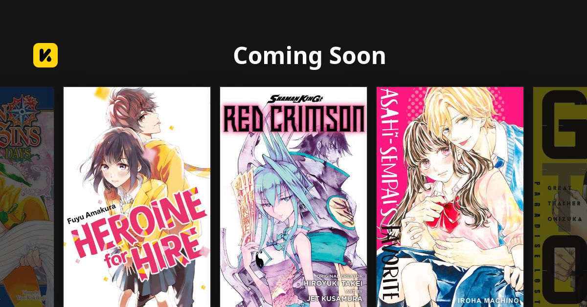 Coming Soon | Read The Latest Manga, Manhua, Webtoon and Comics on INKR!