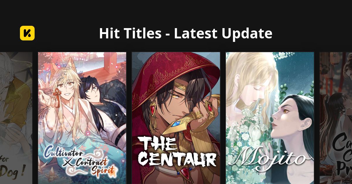Hit Titles - Latest Update | Read The Latest Manga, Manhua, Webtoon and ...