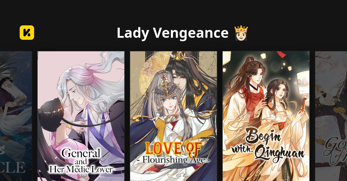 Lady Vengeance 👸🏻 | Read The Latest Manga, Manhua, Webtoon and Comics ...