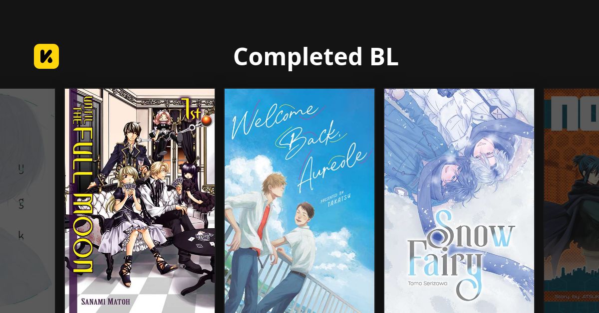 Completed BL | Read The Latest Manga, Manhua, Webtoon and Comics on INKR!
