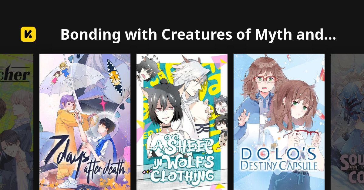 Bonding with Creatures of Myth and Legend 👻 | Read The Latest Manga ...