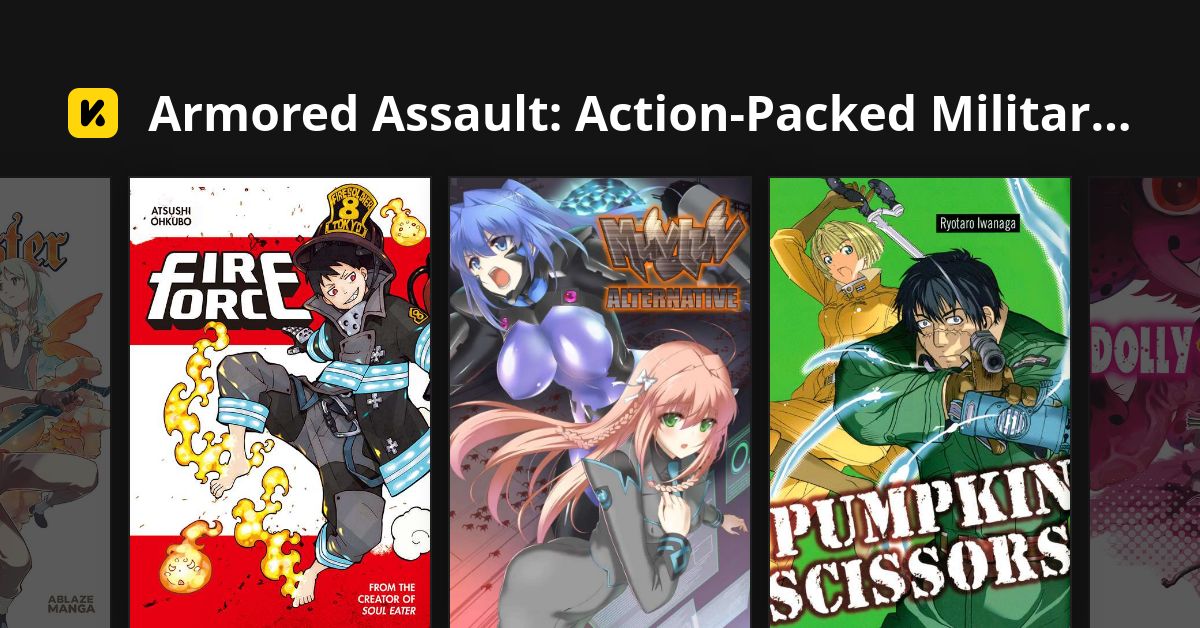 Armored Assault: Action-Packed Military Manga | Read The Latest Manga ...