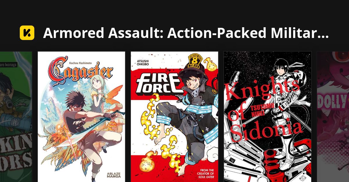 Armored Assault: Action-Packed Military Manga | Read The Latest Manga ...