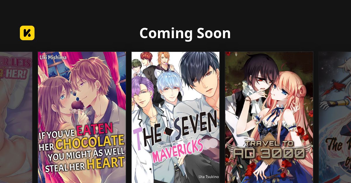 Coming Soon | Read The Latest Manga, Manhua, Webtoon and Comics on INKR!