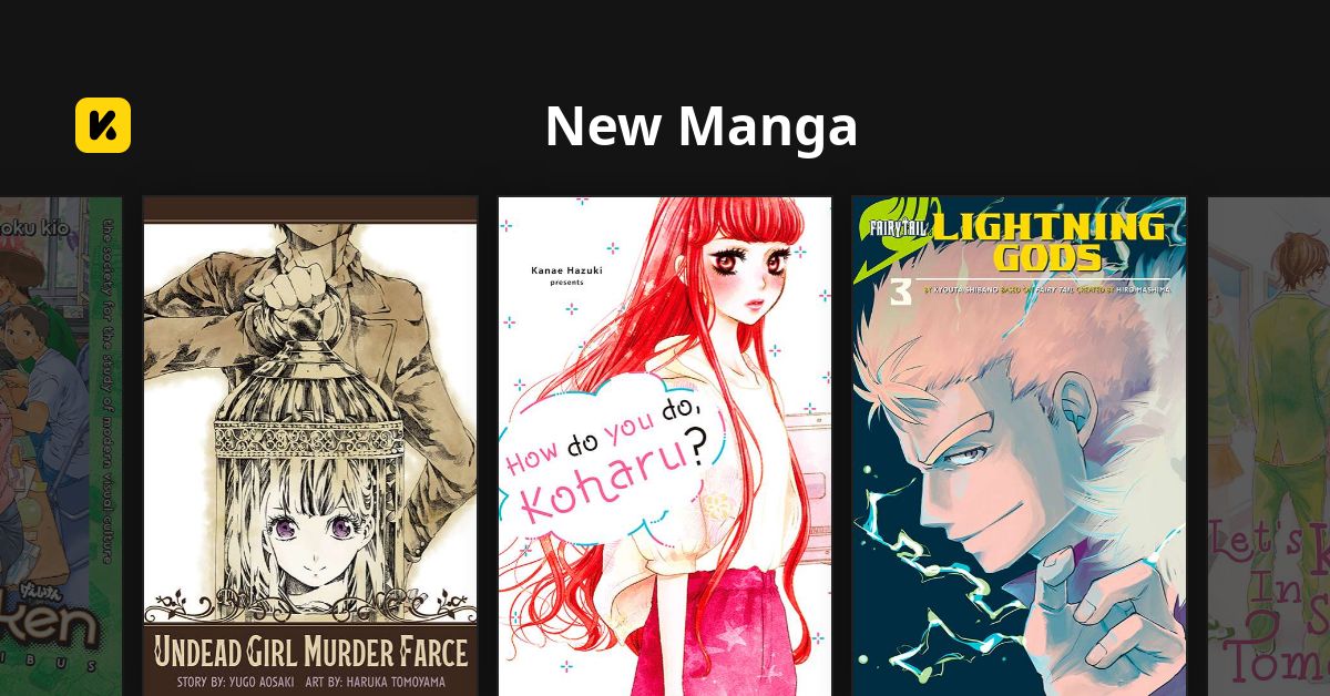 New Manga | Read The Latest Manga, Manhua, Webtoon and Comics on INKR!