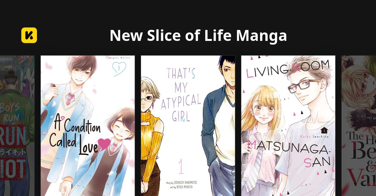 New Slice of Life Manga | Read The Latest Manga, Manhua, Webtoon and ...