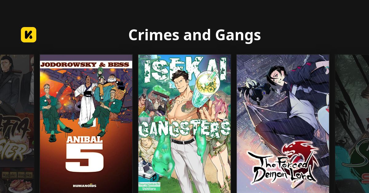 Crimes And Gangs Read The Latest Manga Manhua Webtoon And Comics On