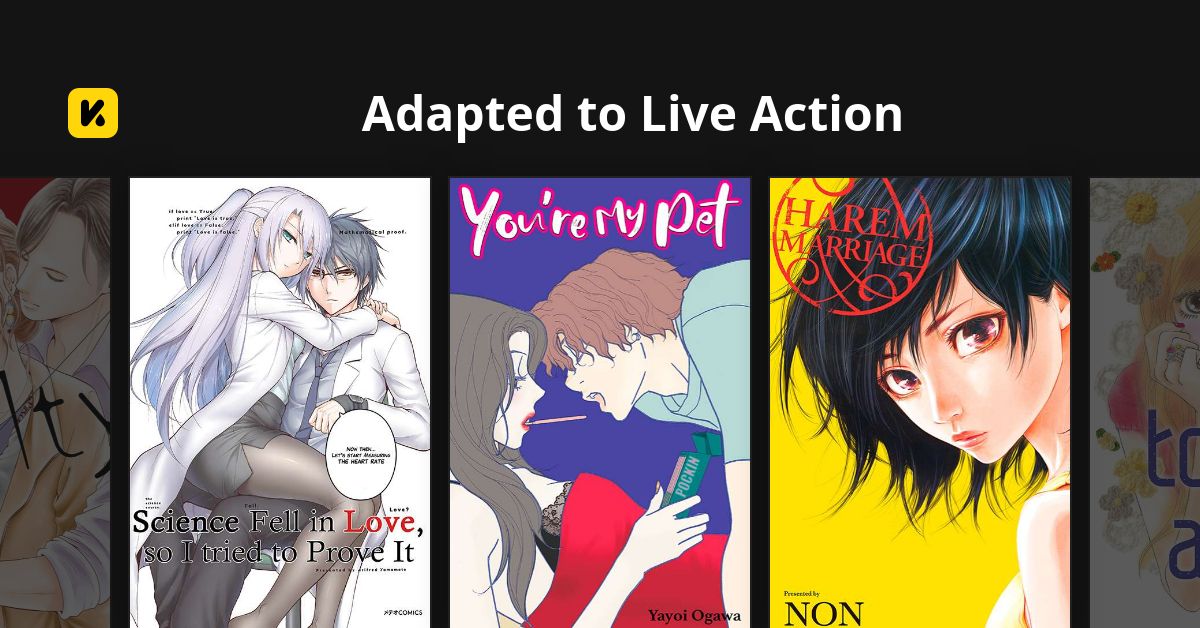 Adapted to Live Action | Read The Latest Manga, Manhua, Webtoon and ...
