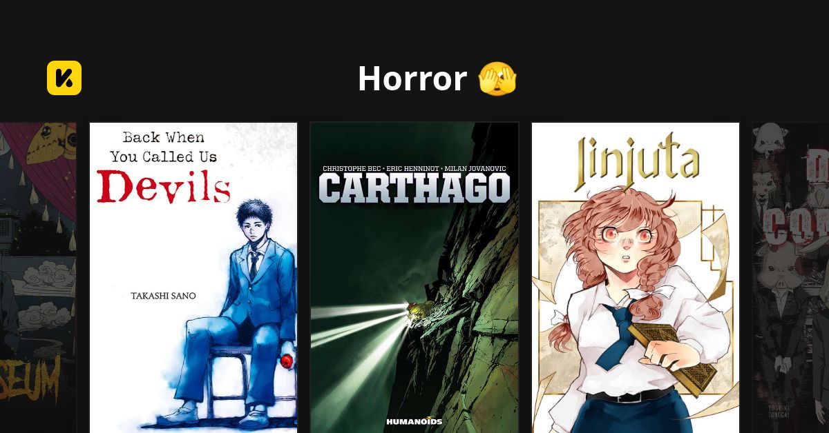Horror 🫣 | Read The Latest Manga, Manhua, Webtoon and Comics on INKR!