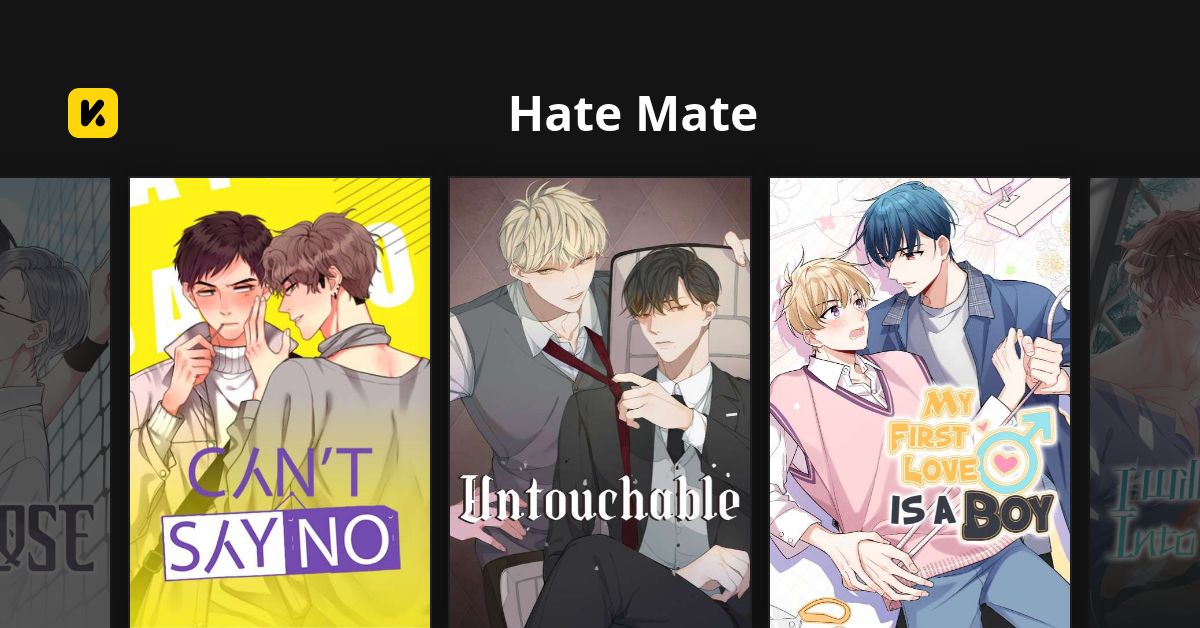 Hate Mate | Read The Latest Manga, Manhua, Webtoon and Comics on INKR!