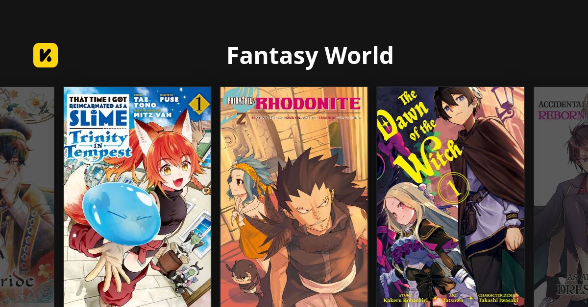 Fantasy World | Read The Latest Manga, Manhua, Webtoon and Comics on INKR!
