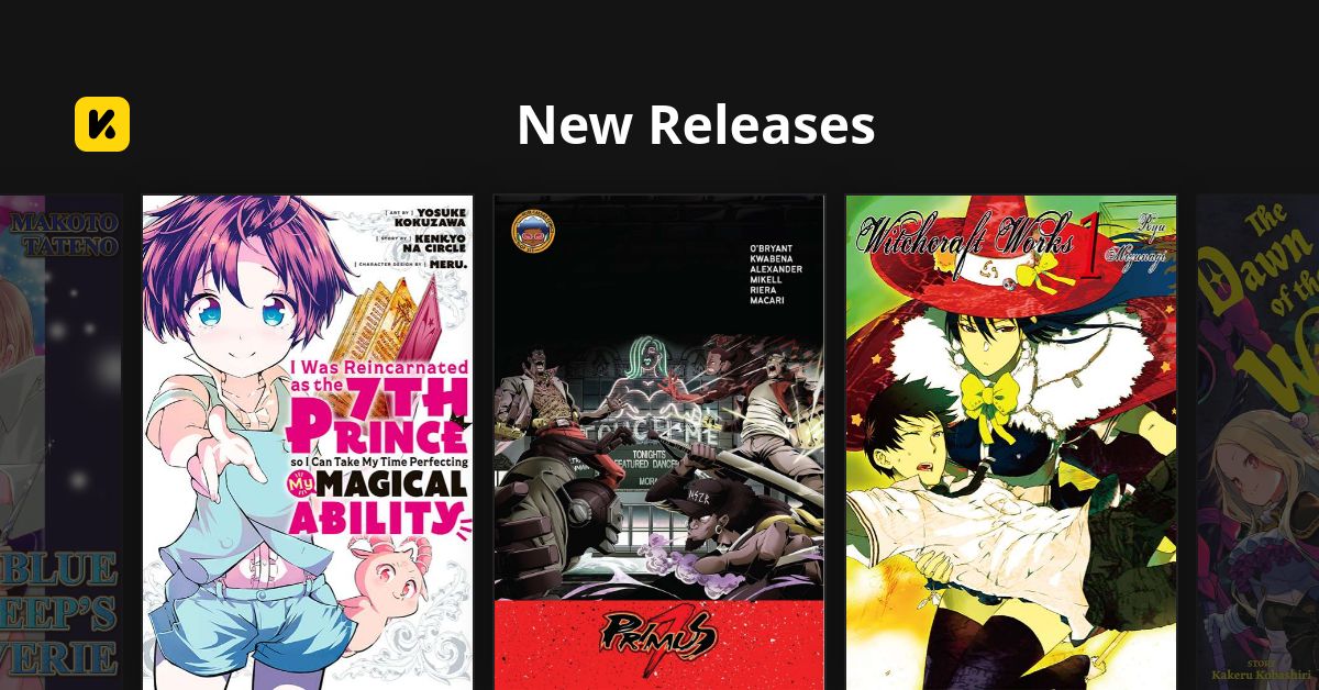 New Releases | Read The Latest Manga, Manhua, Webtoon and Comics on INKR!