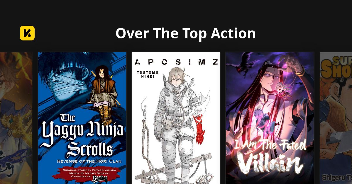 Over The Top Action | Read The Latest Manga, Manhua, Webtoon and Comics ...