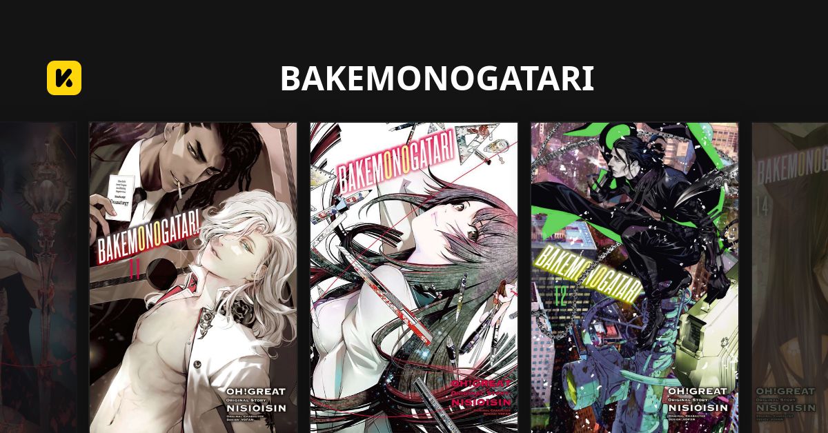 BAKEMONOGATARI | Read The Latest Manga, Manhua, Webtoon and Comics on INKR!