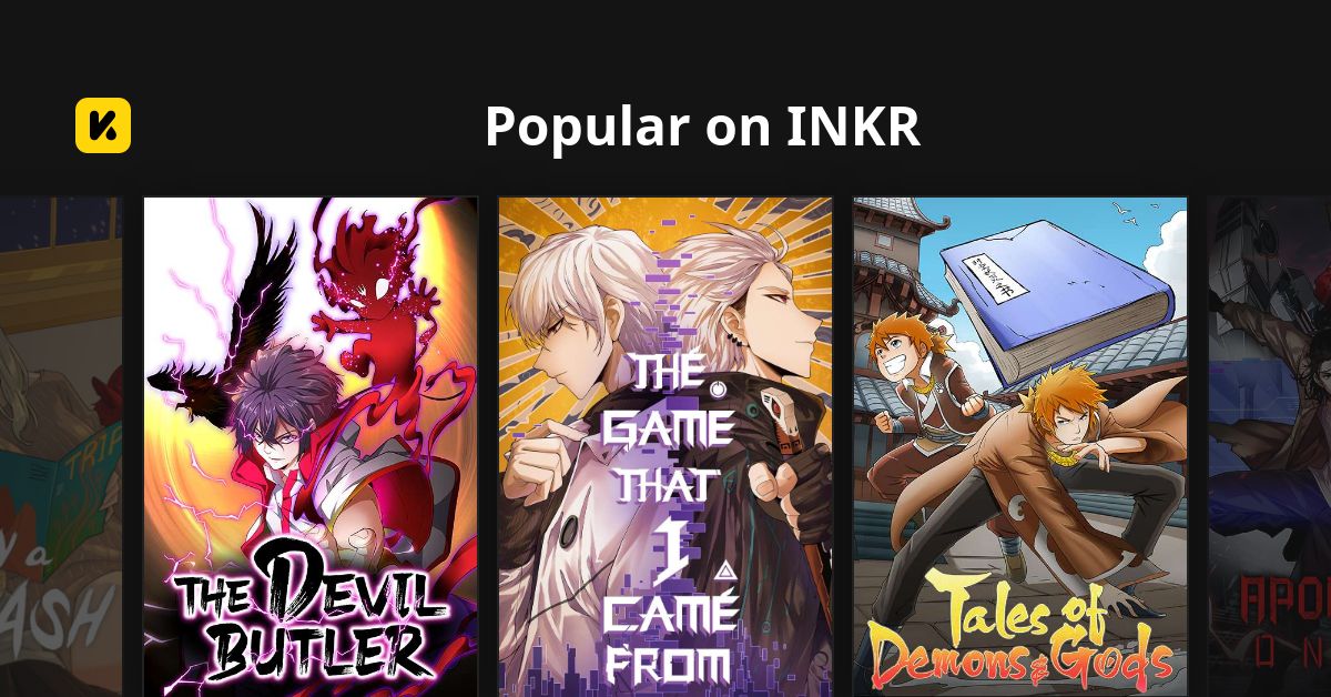 Popular on INKR | Read The Latest Manga, Manhua, Webtoon and Comics on ...