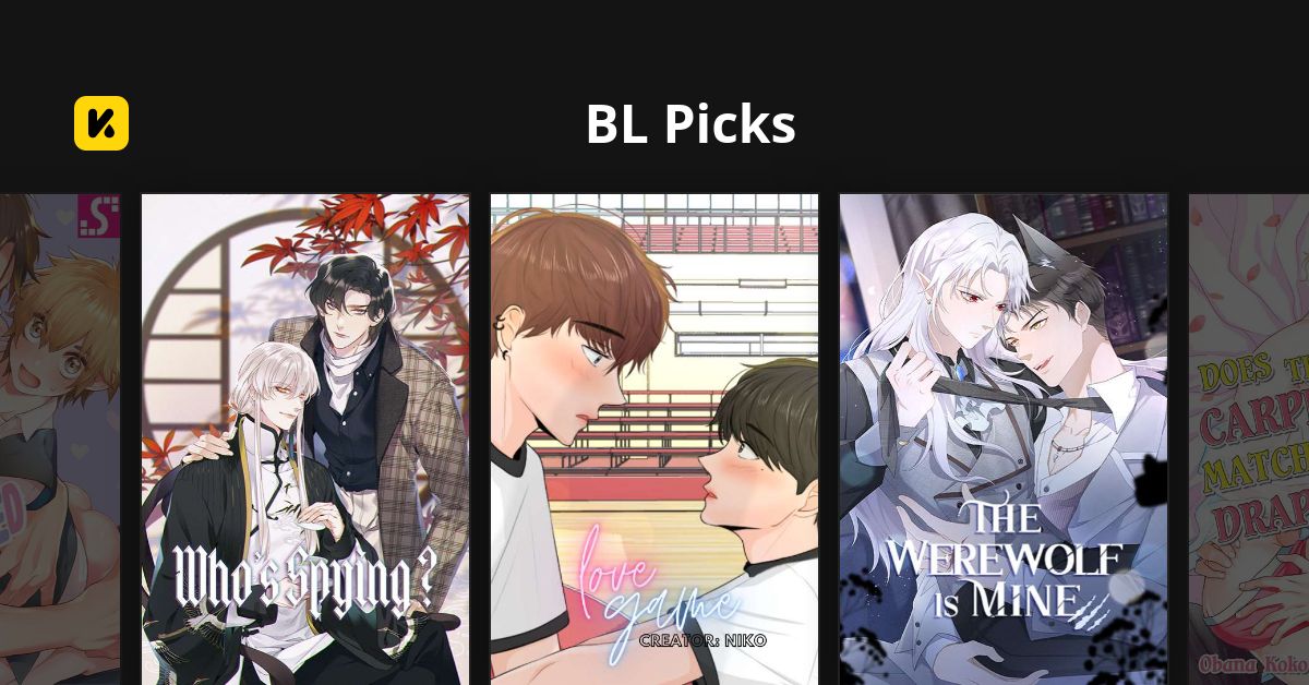 BL Picks | Read The Latest Manga, Manhua, Webtoon and Comics on INKR!