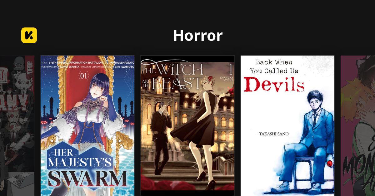 Horror | Read The Latest Manga, Manhua, Webtoon and Comics on INKR!