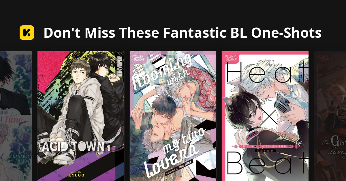 Don't Miss These Fantastic BL One-Shots | Read The Latest Manga, Manhua ...
