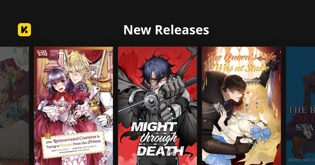 New Releases | Read The Latest Manga, Manhua, Webtoon and Comics on INKR!