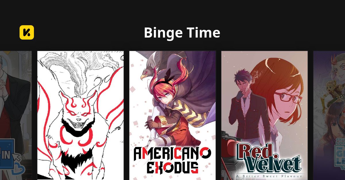 Binge Time | Read The Latest Manga, Manhua, Webtoon and Comics on INKR!