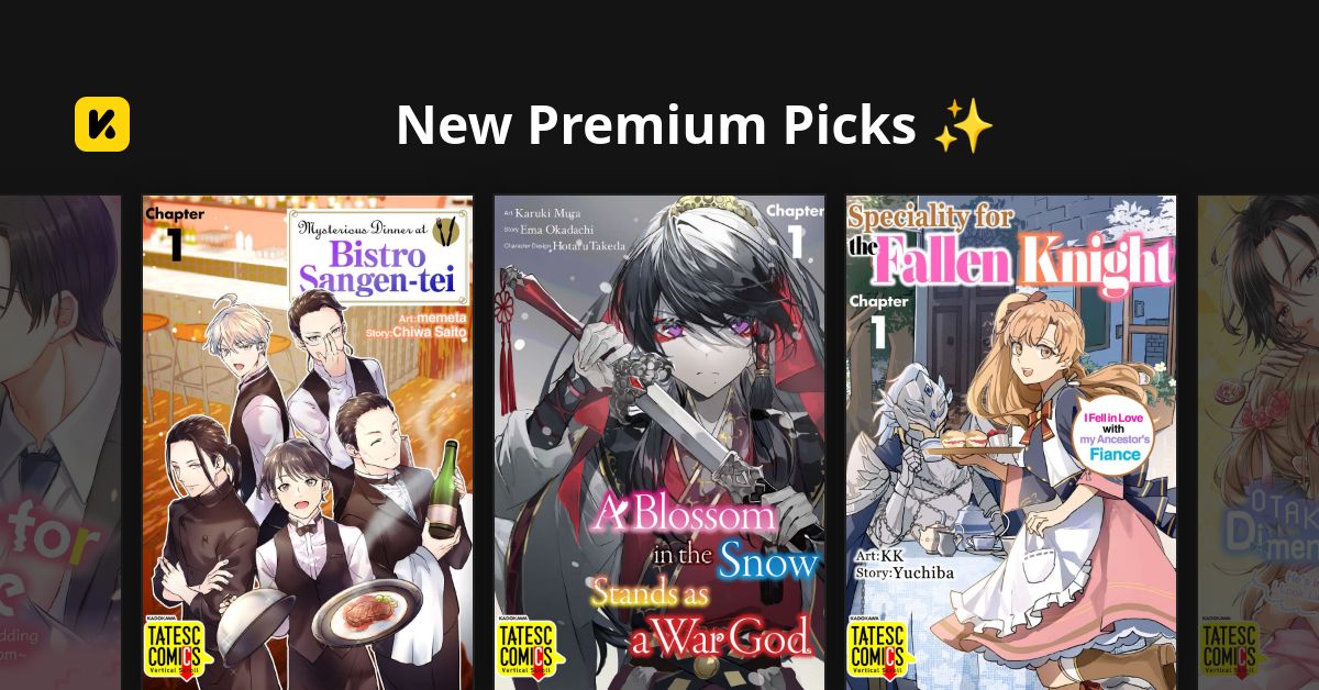 New Premium Picks | Read The Latest Manga, Manhua, Webtoon and Comics ...