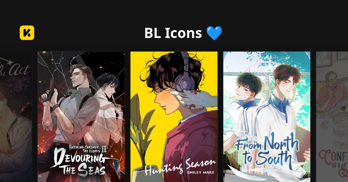 BL Icons 💙 | Read The Latest Manga, Manhua, Webtoon and Comics on INKR!