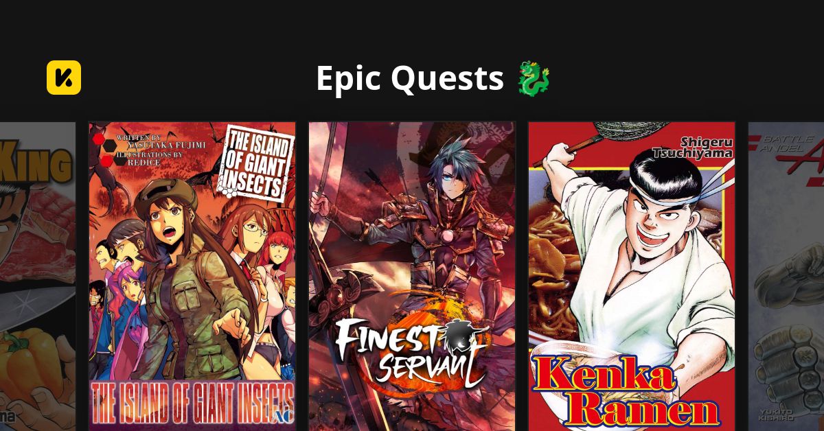 Epic Quests 🐉 | Read The Latest Manga, Manhua, Webtoon and Comics on INKR!
