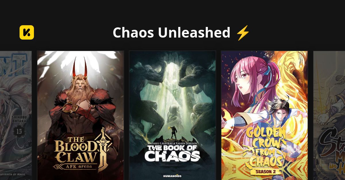 Chaos Unleashed ⚡ | Read The Latest Manga, Manhua, Webtoon and Comics ...