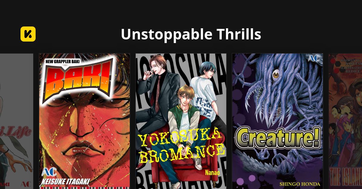 Unstoppable Thrills | Read The Latest Manga, Manhua, Webtoon and Comics ...